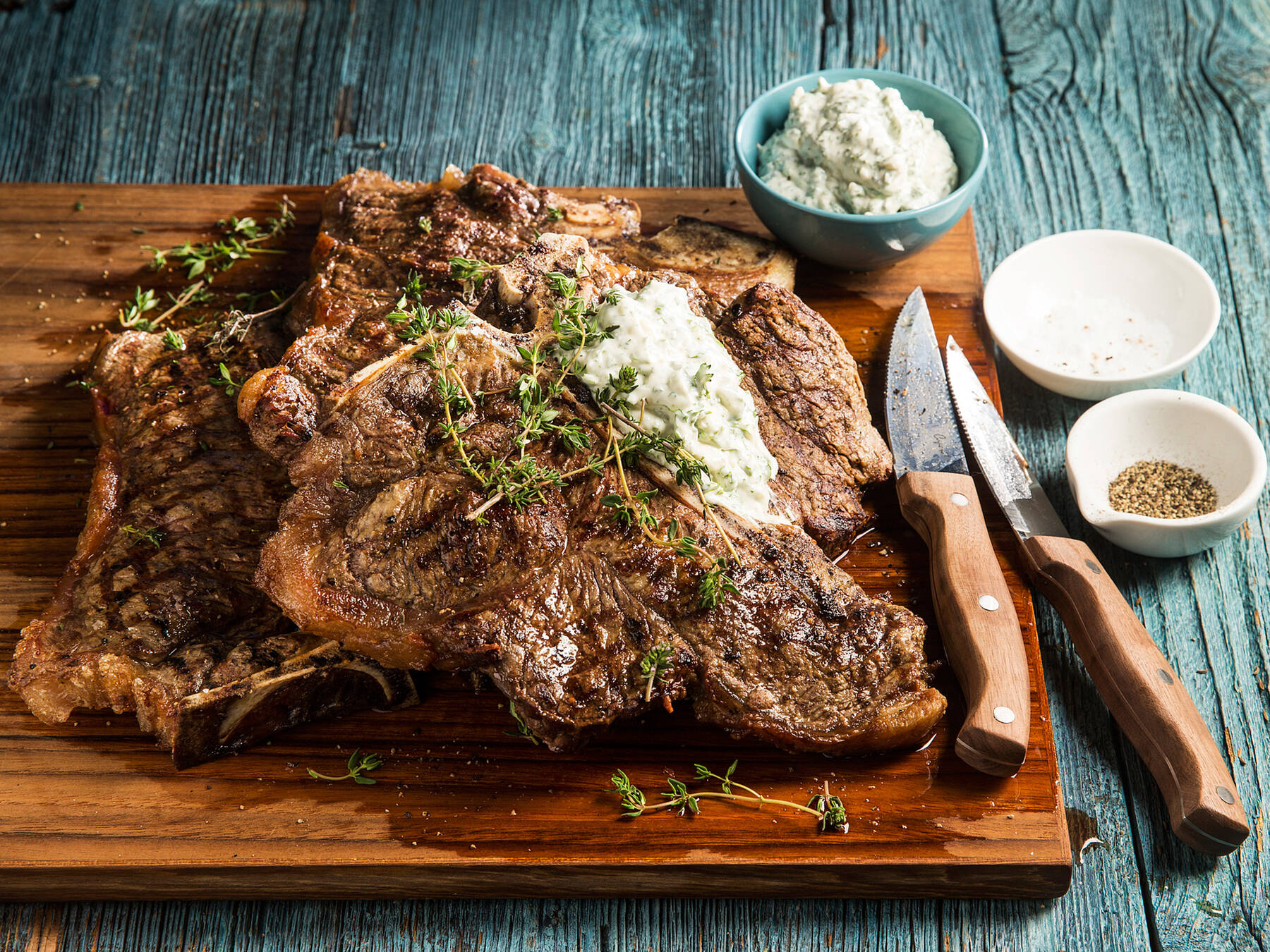 Tomahawk-pihvi ja limekastike - Valio