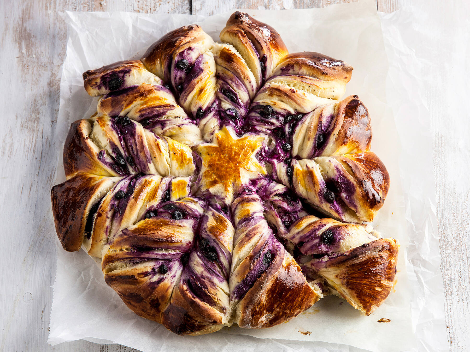 Mustikkanyhtöpulla - Valio