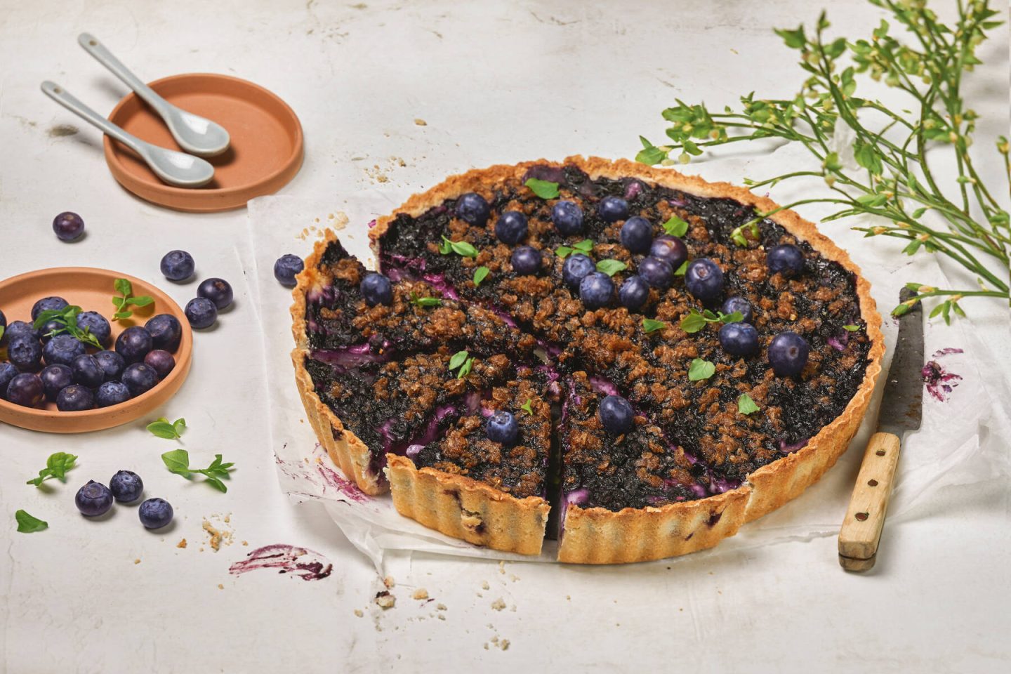 Mustikkapiirakka - Valio