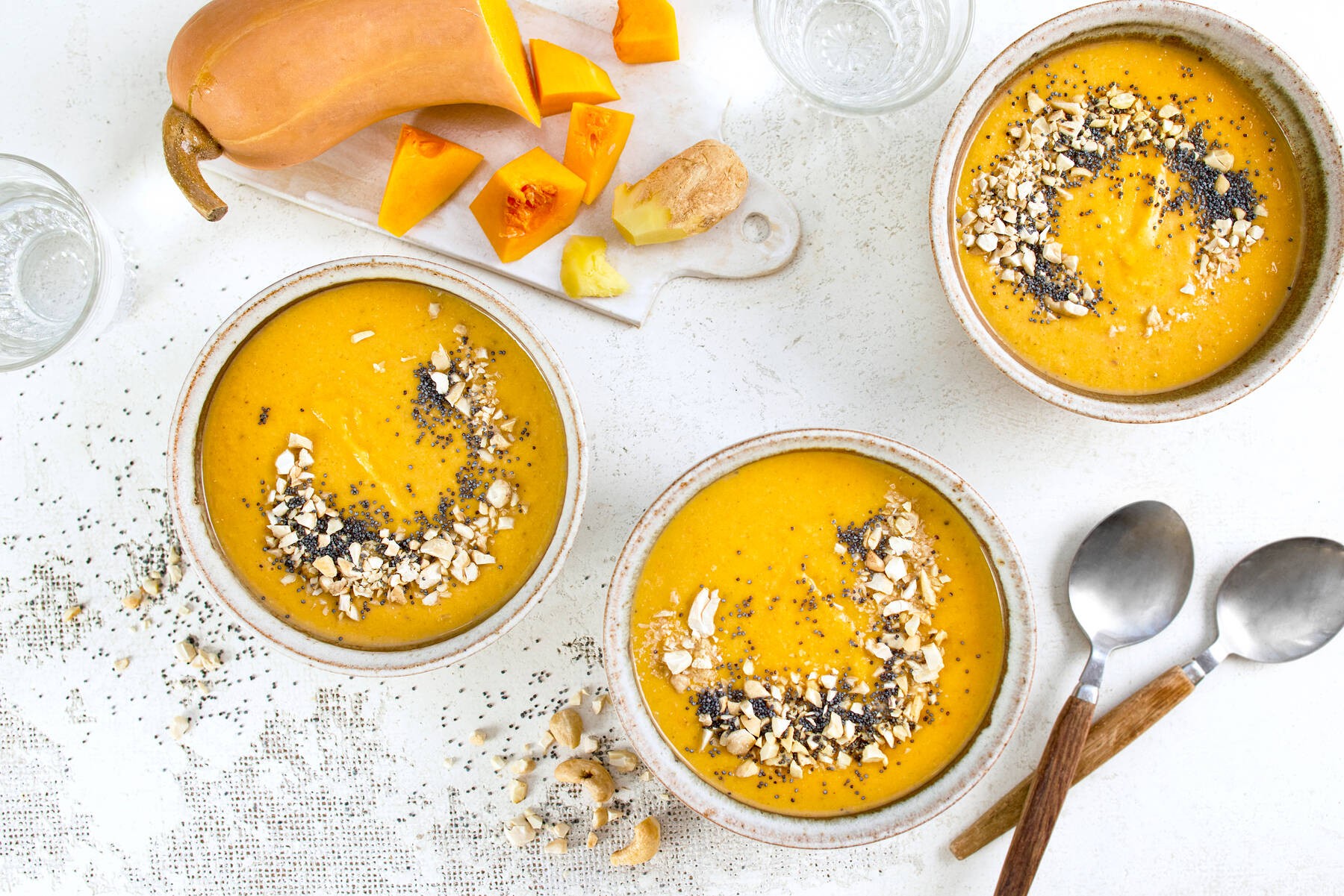 Paahdettu kurpitsakeitto - Valio