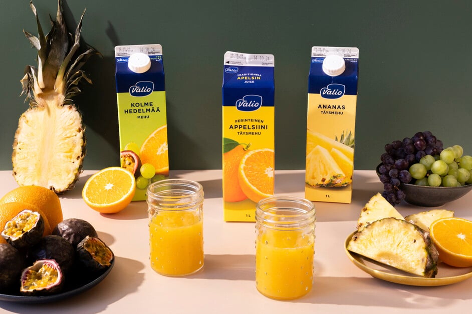 Mehukas alku päivään Valion klassikkomehuilla! - Valio