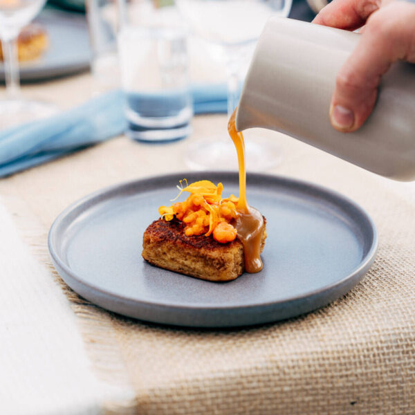 Illallinen kansallismaisemassa - Valio