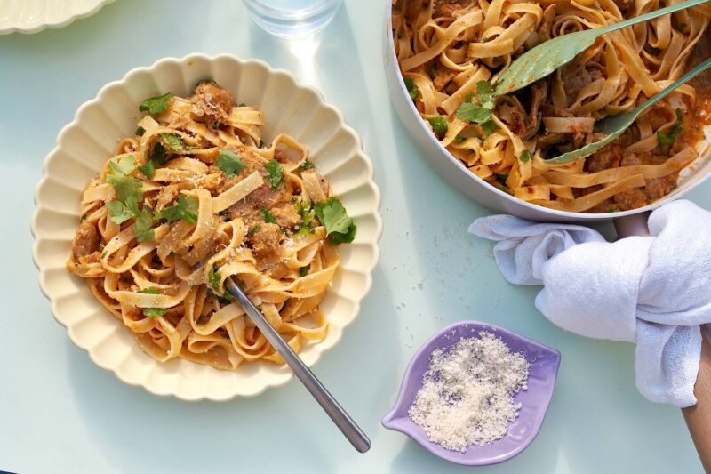 Vegaaninen Pasta Alfredo - Valio