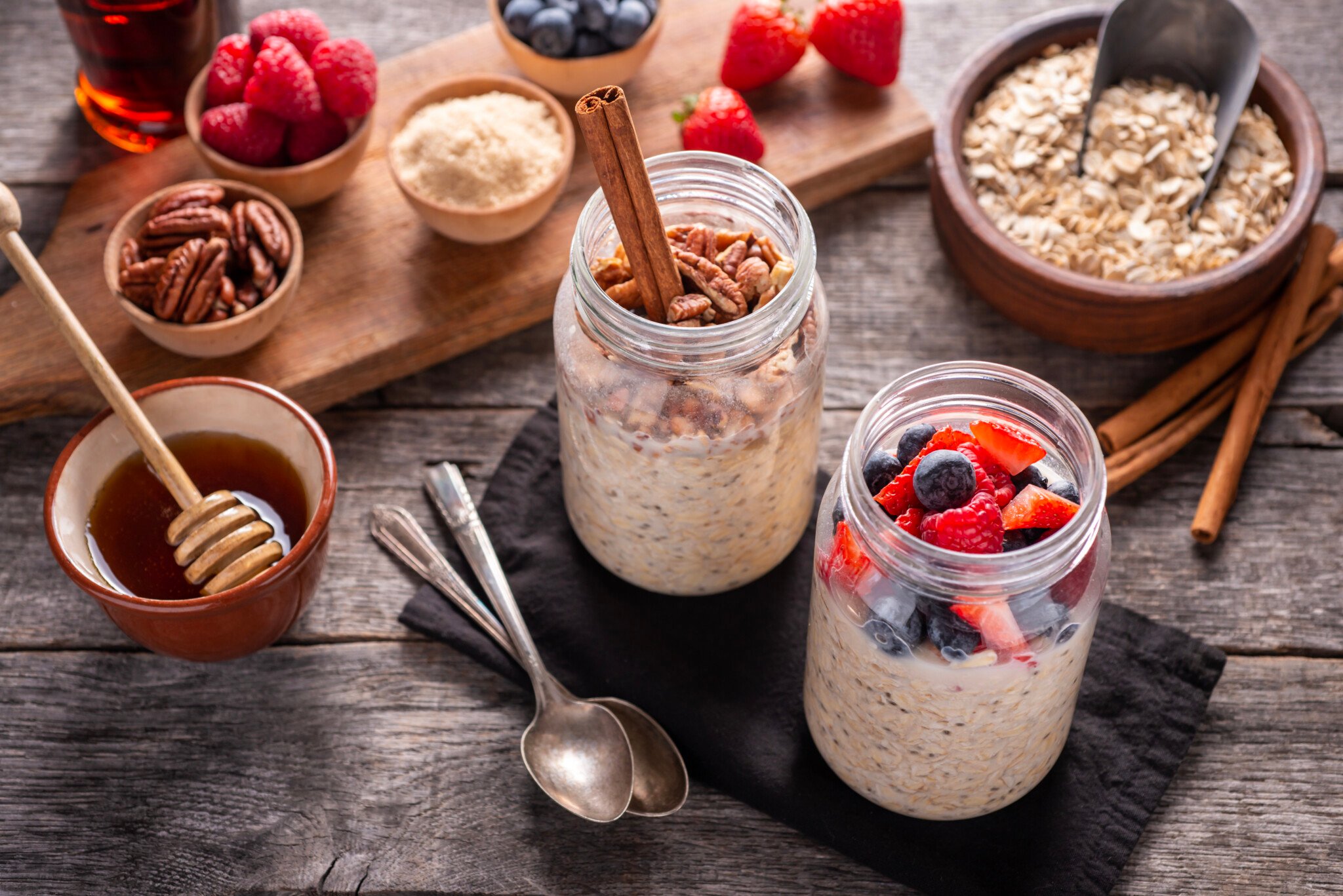 Overnight oats - lätta recept och inspiration | Valio Sverige