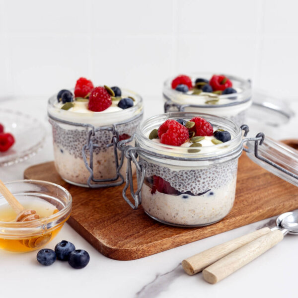Overnight oats - lätta recept och inspiration | Valio Sverige