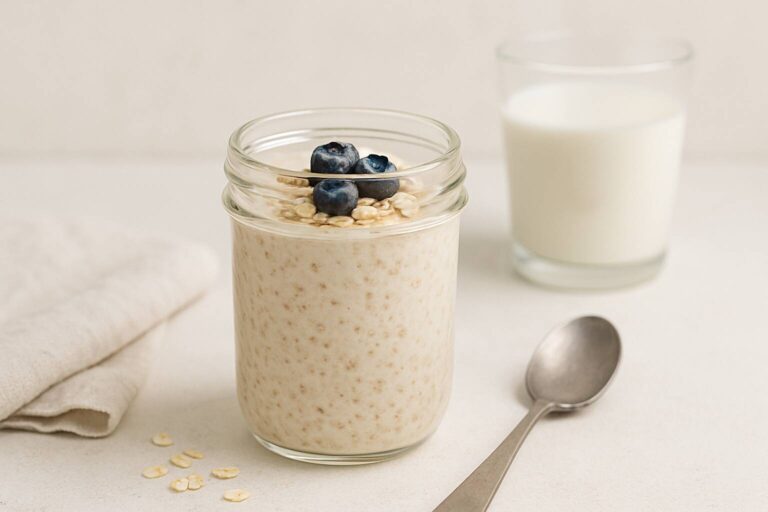 Overnight oats grundrecept - Valio Sverige