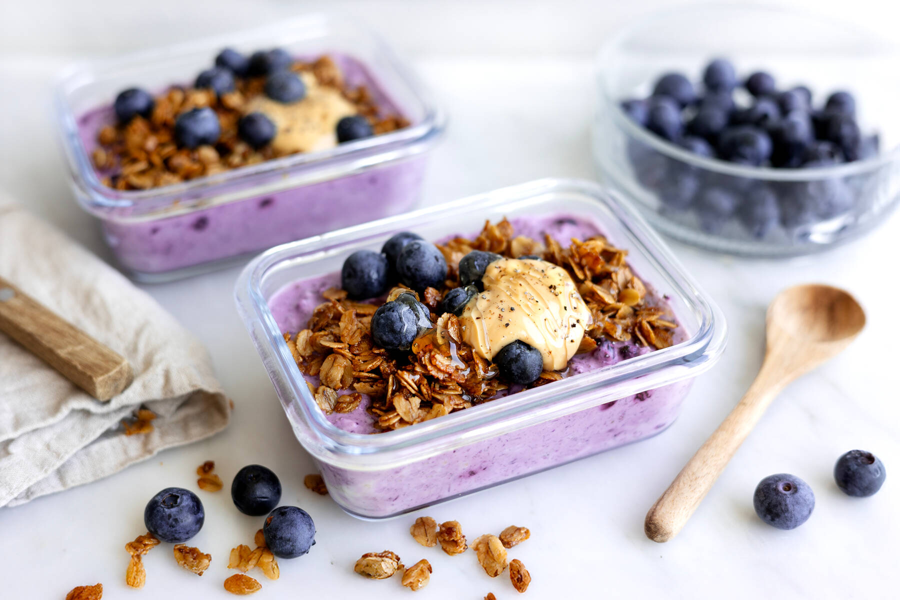 Overnight oats med kvarg - Valio Sverige