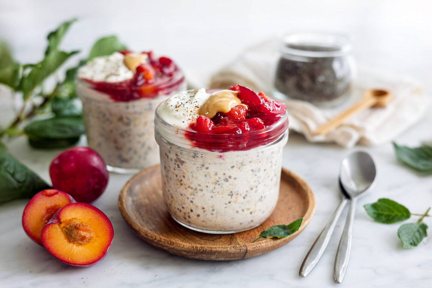 Overnight oats grundrecept - Valio Sverige