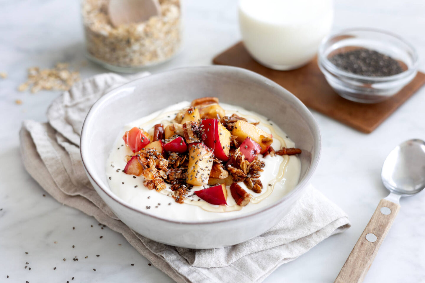Overnight oats grundrecept - Valio Sverige