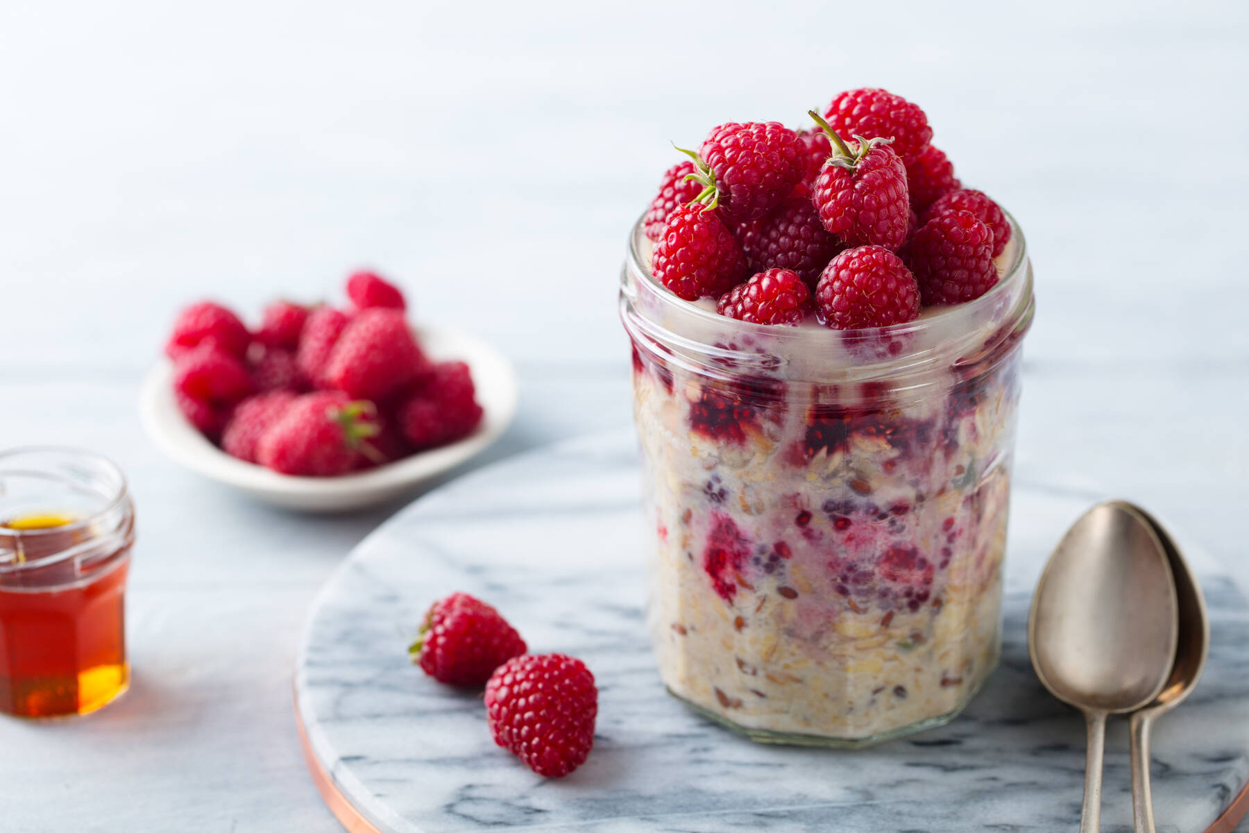 Overnight oats grundrecept - Valio Sverige