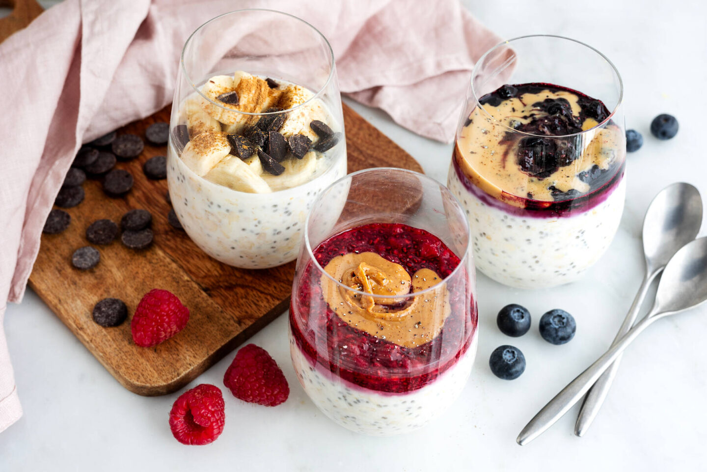 Overnight oats grundrecept - Valio Sverige