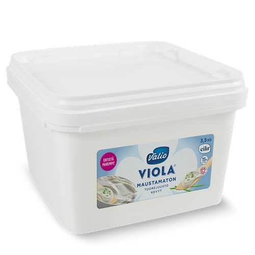 Valio Viola® kevyt maustamaton tuorejuusto sanko - Valio Aimo