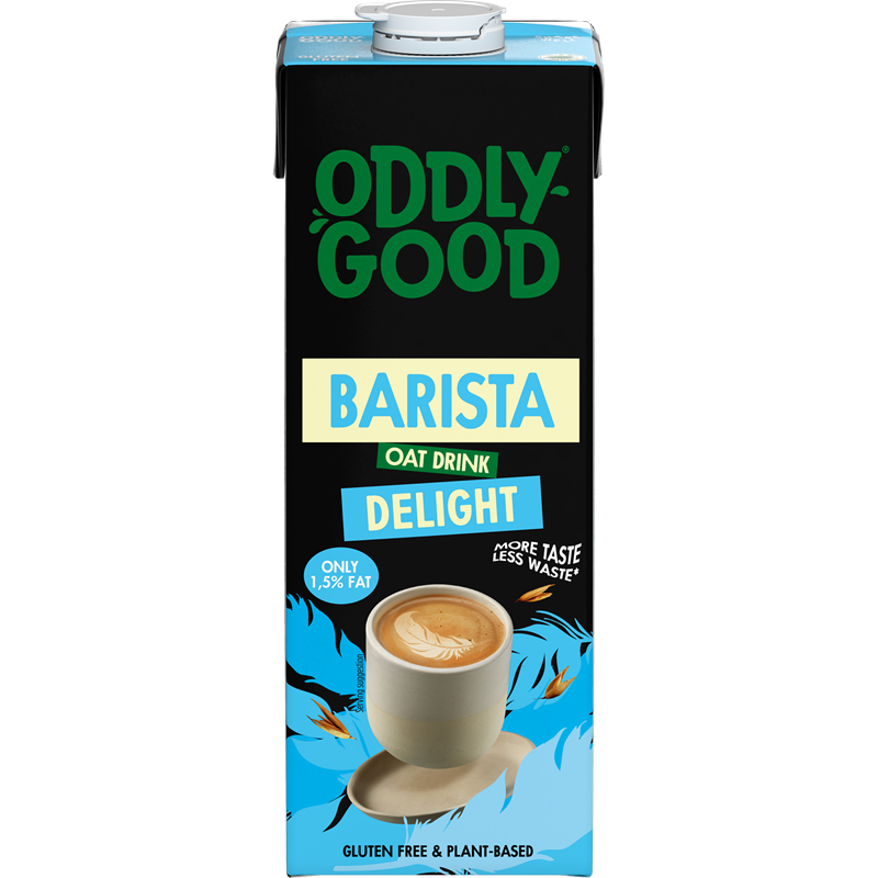 Oddlygood® Barista kaurajuoma Delight UHT gluteeniton - Valio